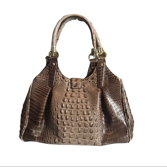 Brahmin | Bags | Brahmin Shoulder Bag In Brown Color | Poshmark
